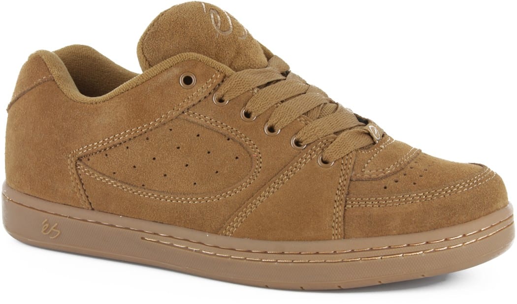 eS Accel OG Skate Shoes - brown/gum | Tactics