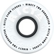 Ricta Clouds 92a Skateboard Wheels - white/black (92a) | Tactics