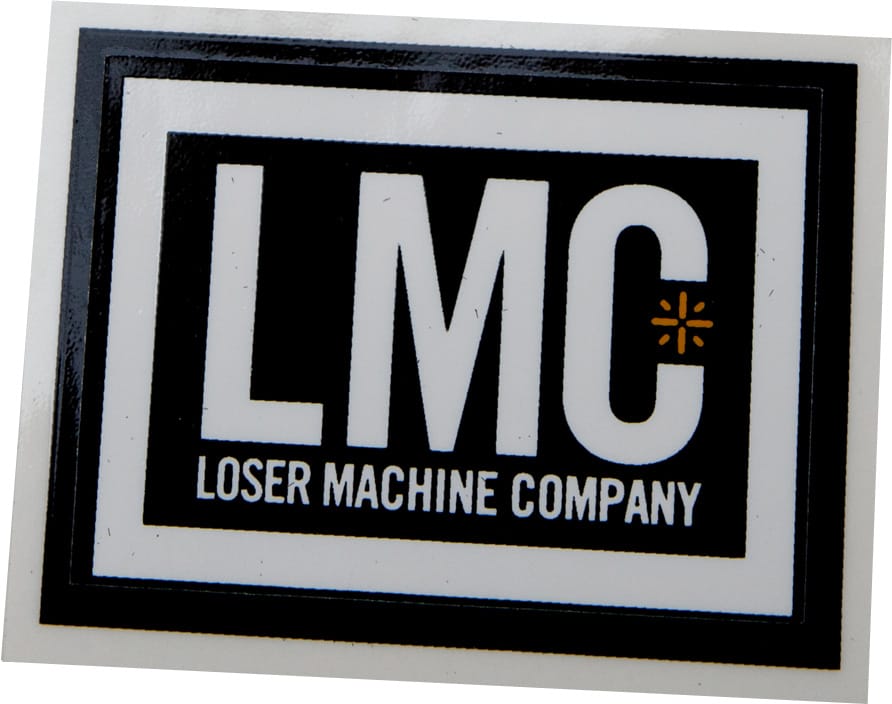 Loser Machine LMC Alleyway Large Sticker | Tactics
