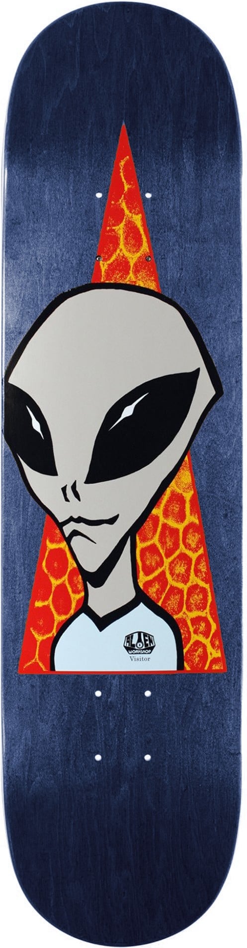 Alien Workshop Visitor 8.0 Skateboard Deck - navy | Tactics