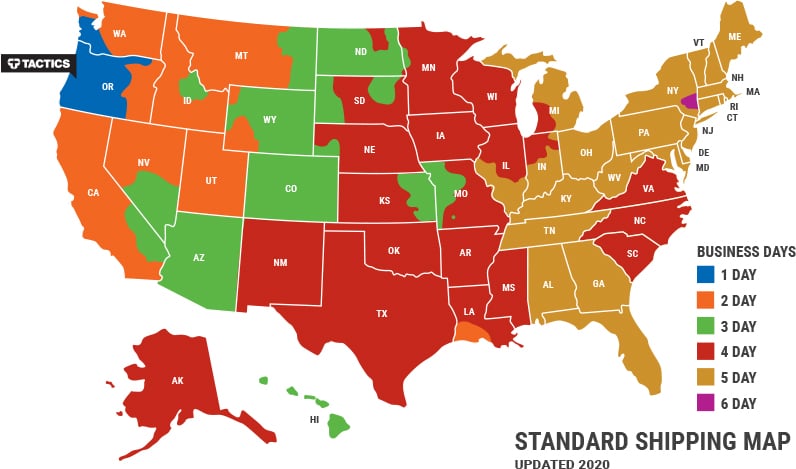 Shipping Options | Tactics