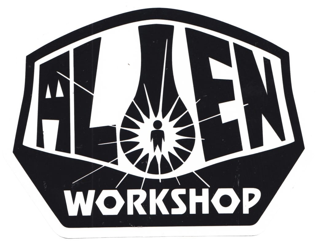 Alien Workshop OG Logo Sticker - black | Tactics