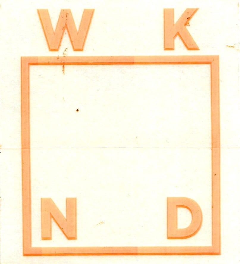WKND Logo Sticker | Tactics