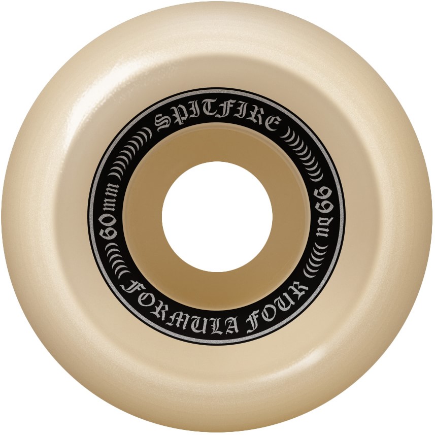 Spitfire Formula Four OG Classic Skateboard Wheels - white/green (99d) | Tactics