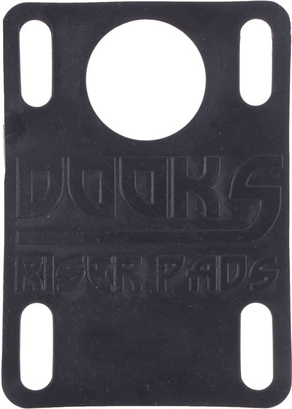Dooks Skateboard Riser Pads - black | Tactics