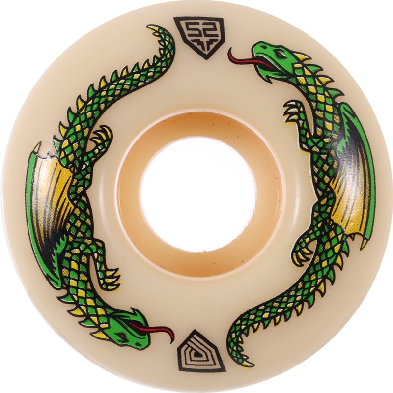 Powell Peralta Dragon Formula V1 Skateboard Wheels - off white (93a ...