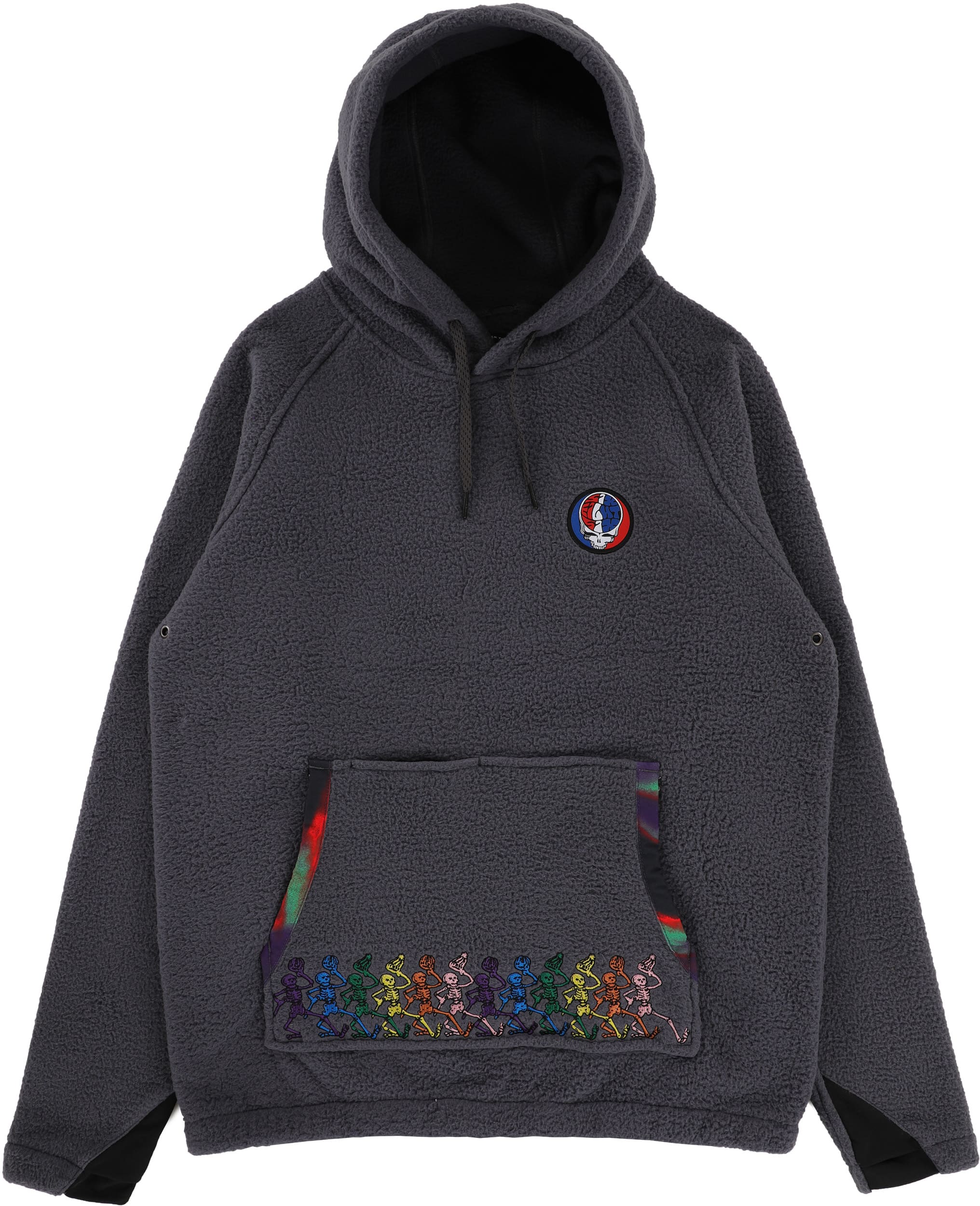686 Buttermilk Sherpa Fleece Hoodie - grateful dead rhino grey - Free ... 686 Buttermilk Sherpa Fleece Hoodie - grateful dead rhino grey - Free ...