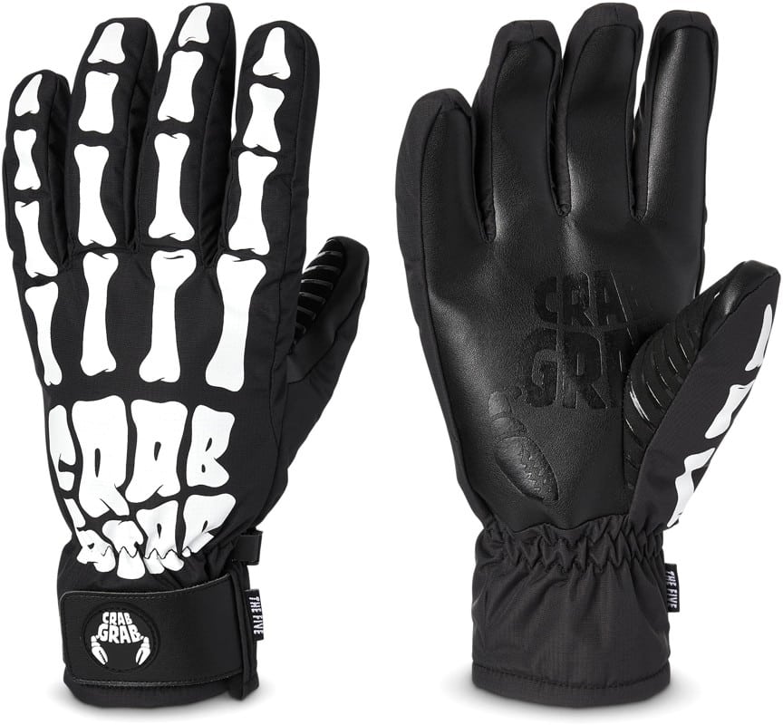 Crab Grab Five Gloves - bones | Tactics