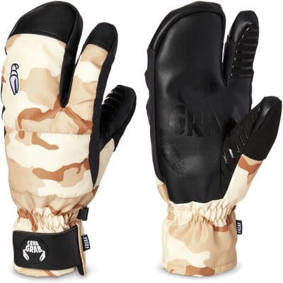 Crab Grab Trigger Finger Snowboard Mitts | Tactics