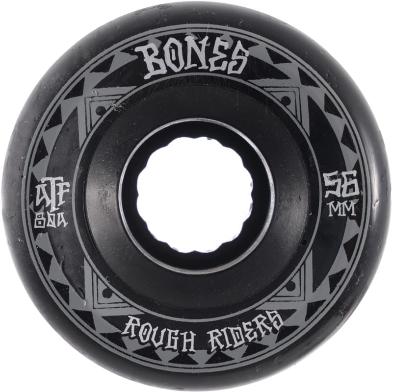 Bones ATF Rough Riders Cruiser Skateboard Wheels - runners black (80a ...