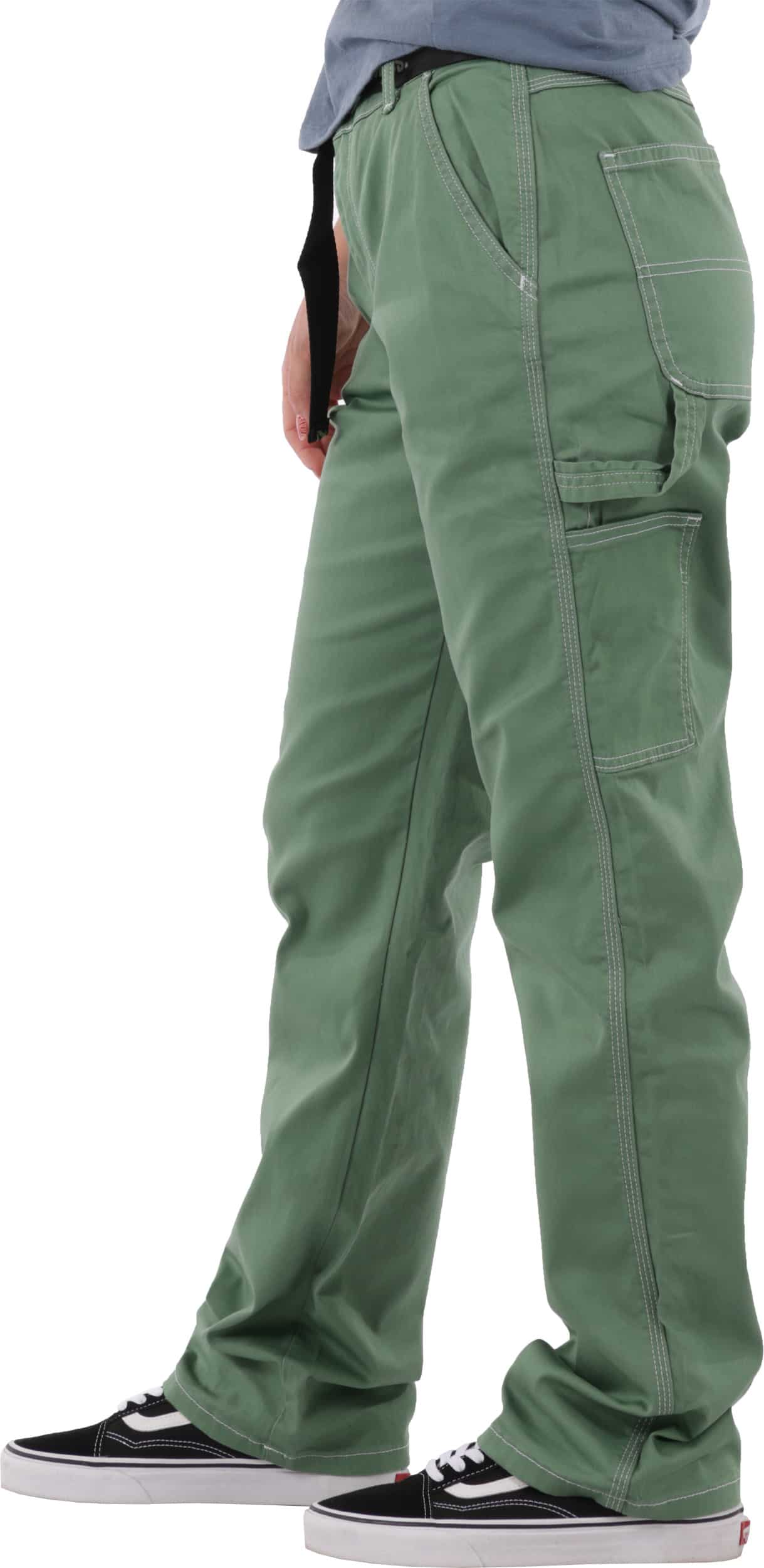 Dickies Women's Contrast Stitch Carpenter Pants - dark ivy | Tactics