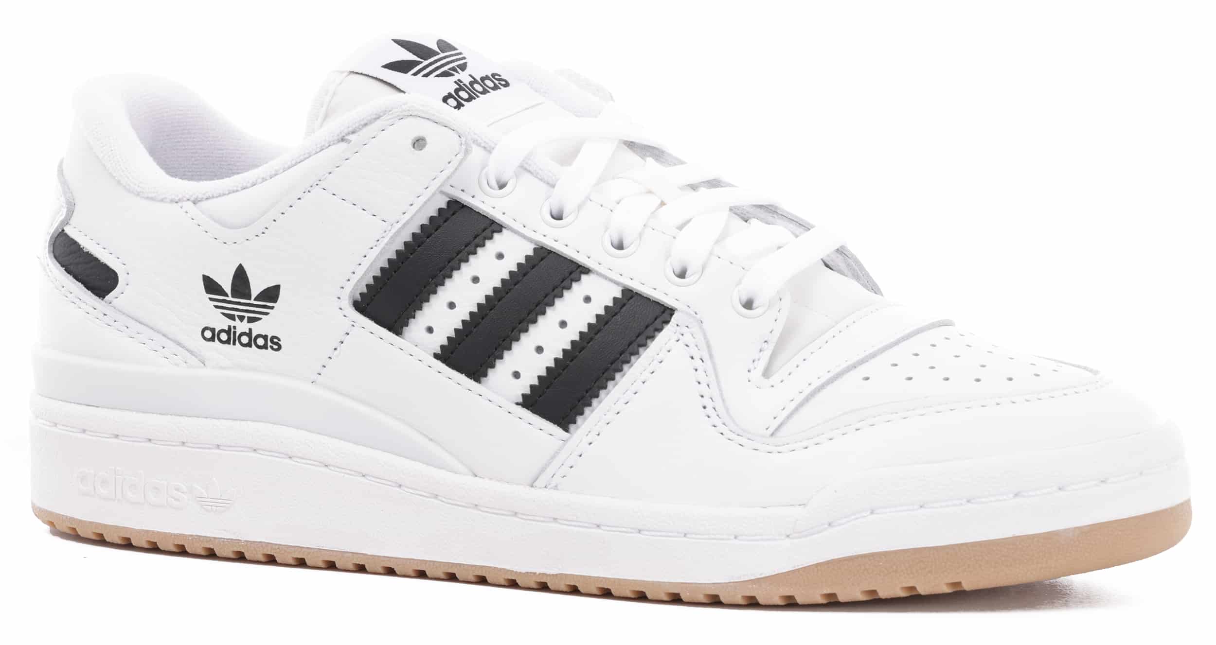 Adidas Forum 84 Low Adv Skate Shoes Footwear White Core Black