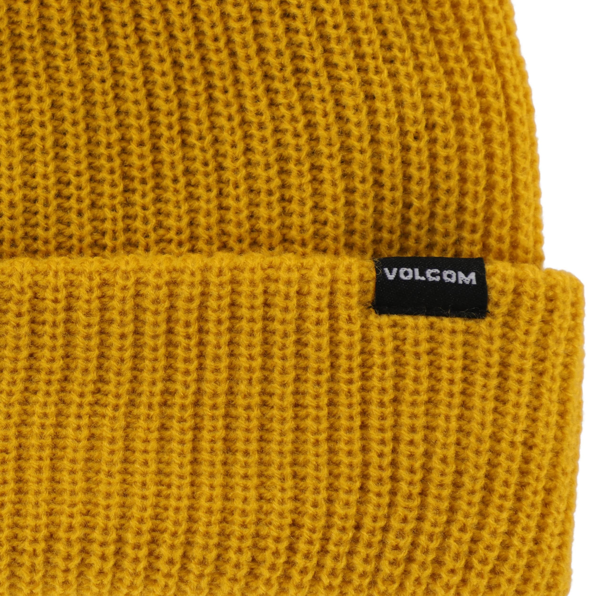 Volcom Sweep Lined Fleece Beanie - resin gold | Tactics