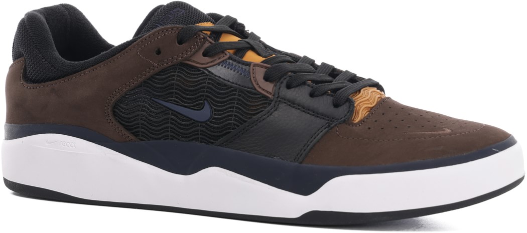 Nike SB Ishod Wair PRM Skate Shoes - baroque brown/obsidian-black | Tactics