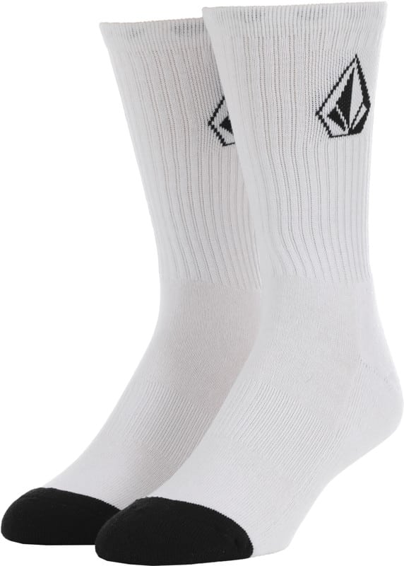 Volcom Full Stone Sock 3-Pack - white | Tactics