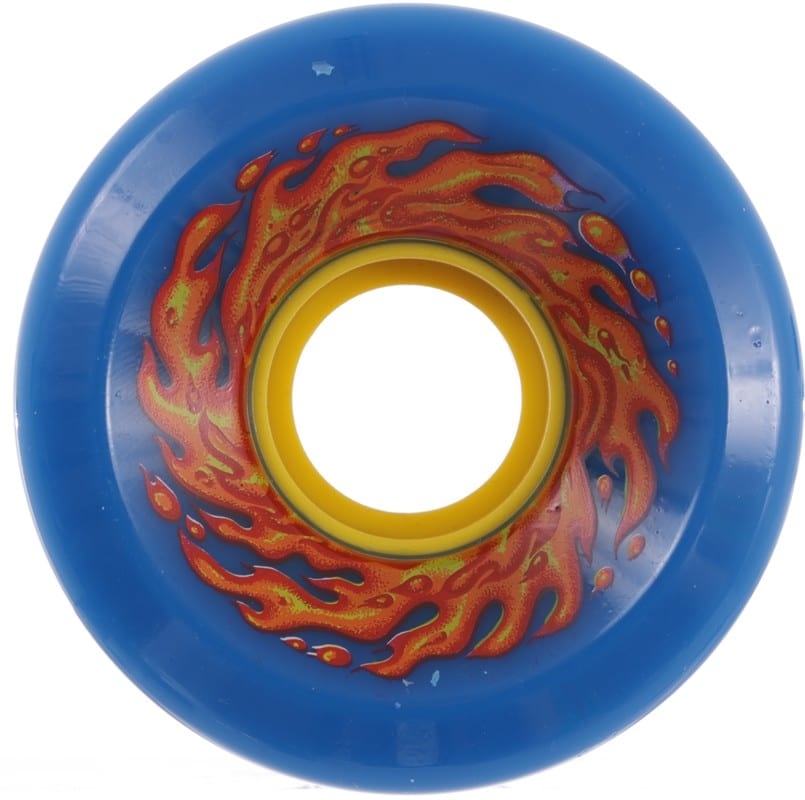 Slime Balls OG Slime Cruiser Skateboard Wheels - blue flame (78a) | Tactics