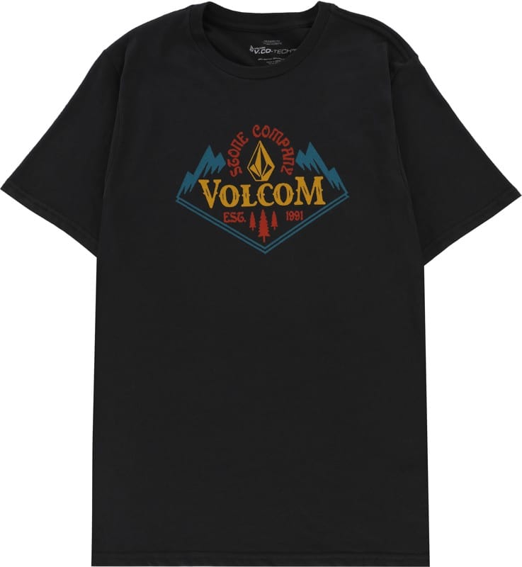 Volcom Crested Tech T-Shirt - black | Tactics