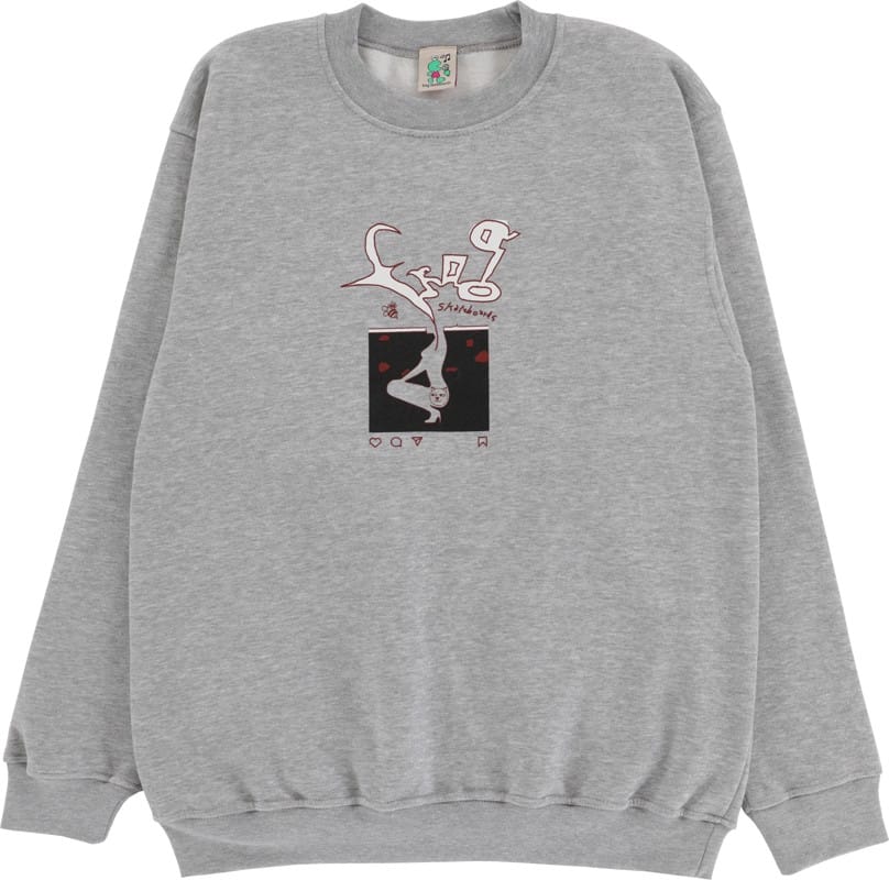 Frog Instagram Ads Crew Sweatshirt - grey | Tactics