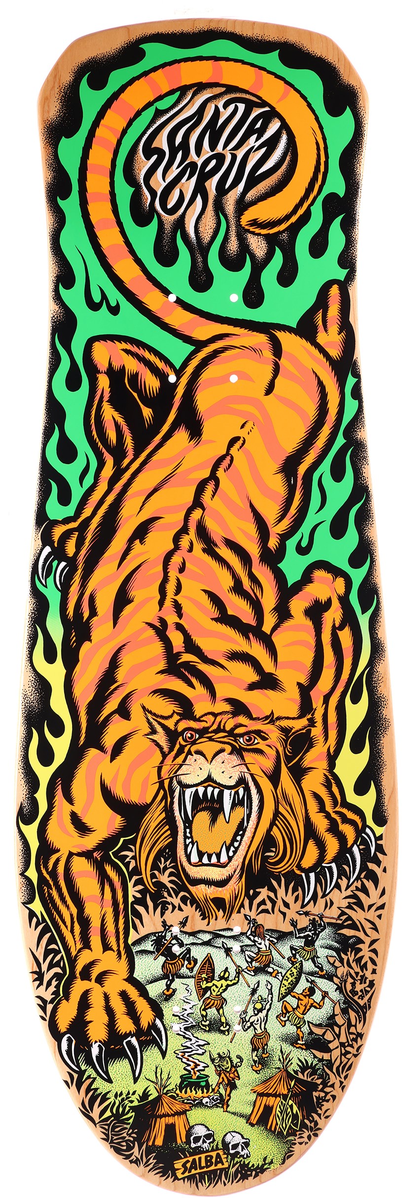 Santa Cruz Salba Tiger 10.3 LTD Reissue Skateboard Deck | Tactics