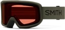 Smith Frontier Goggles - white/red sol-x mirror lens | Tactics