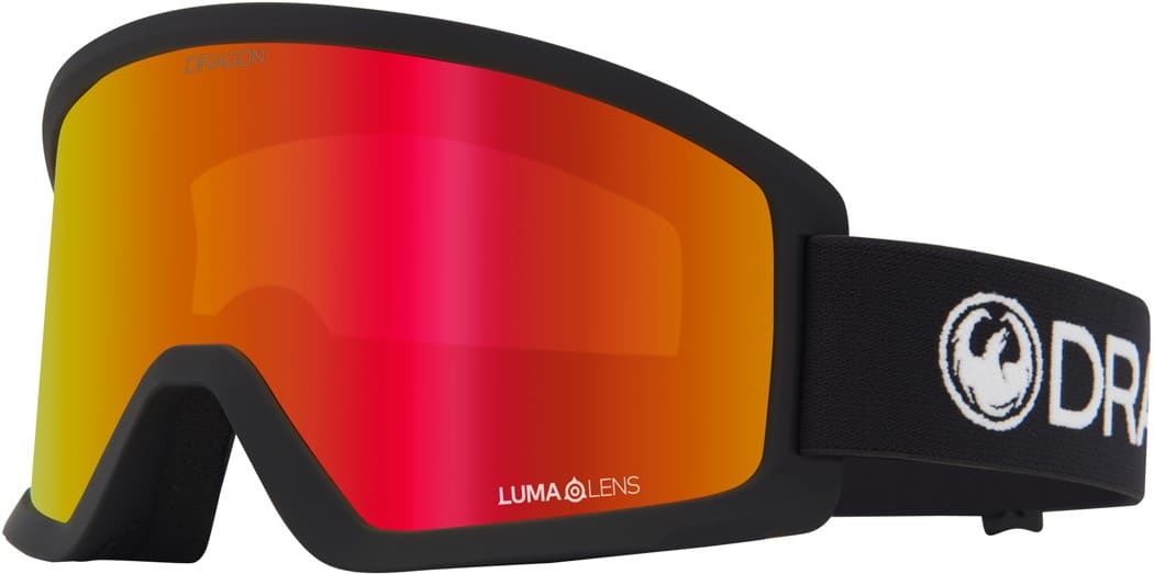 Dragon DX3 L OTG Goggles - black/lumalens red ion lens | Tactics