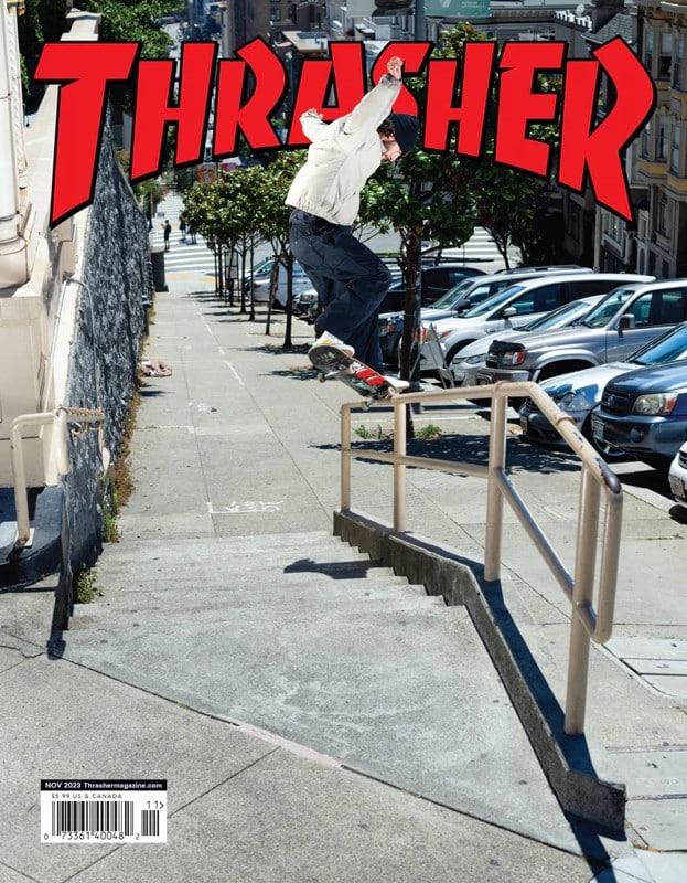 Thrasher November 2023 Skate Magazine | Tactics