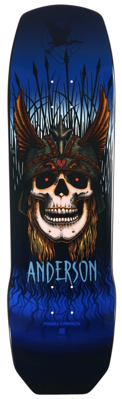 Powell Peralta Andy Anderson Heron Skull 9.13 Skateboard Deck | Tactics