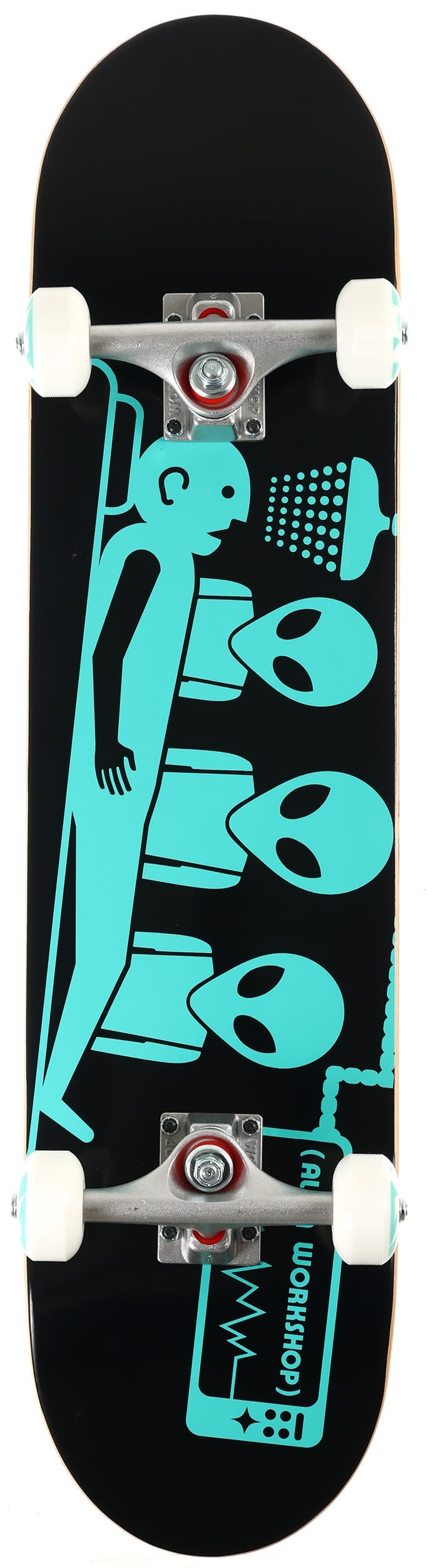 Alien Workshop Abduction 7.5 Complete Skateboard - black | Tactics
