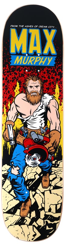 StrangeLove Murphy Apocalypse Max 8.5 Skateboard Deck | Tactics