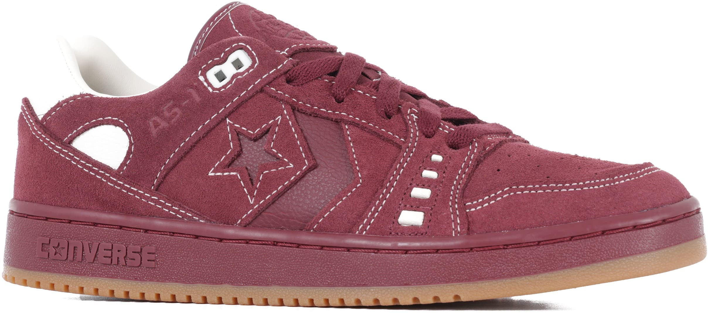 Converse AS-1 Pro Skate Shoes - dark burgundy/egret/gum | Tactics
