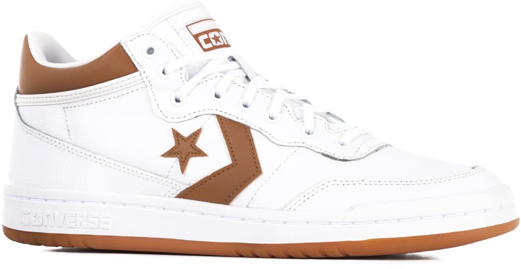 Converse Fastbreak Pro Skate Shoes - white/warm tan/black | Tactics