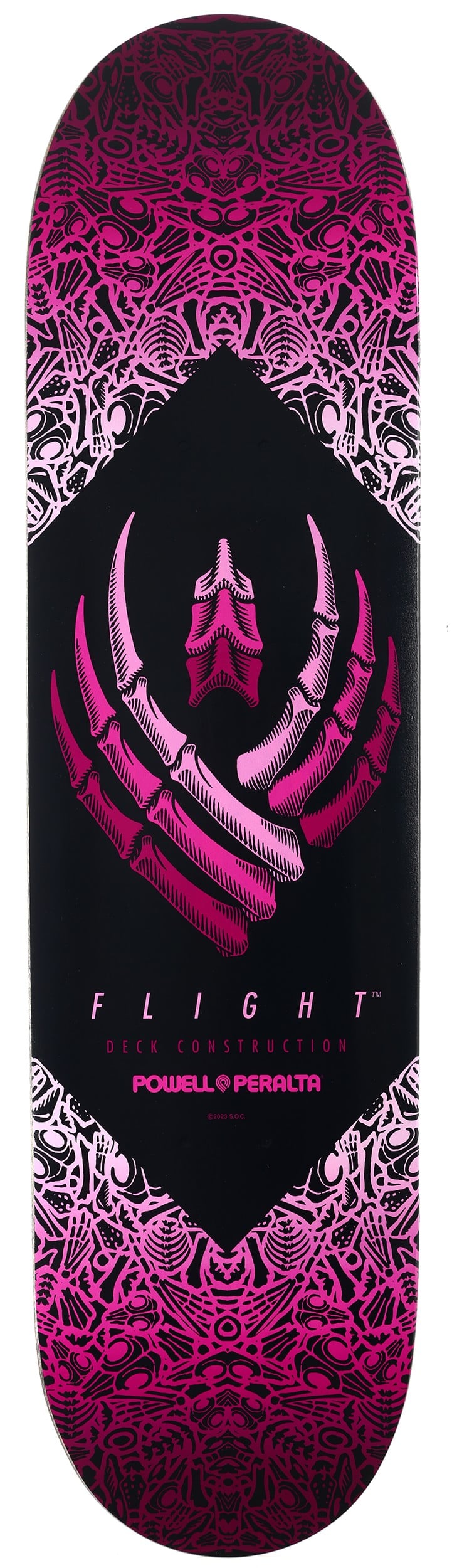 Powell Peralta Bones 8.0 Flight Skateboard Deck | Tactics