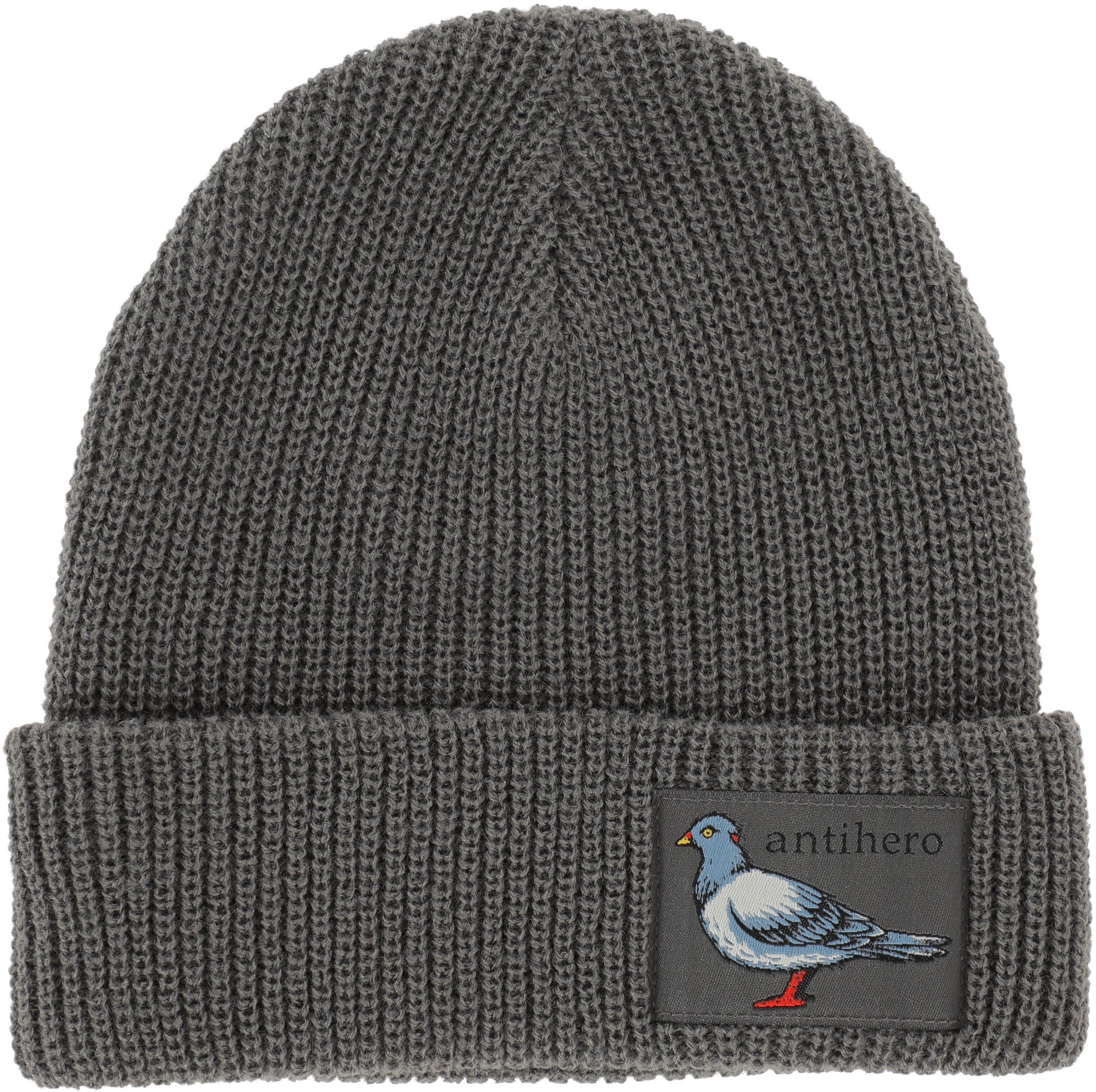 Anti-Hero Lil Pigeon Label Beanie - charcoal/charcoal | Tactics