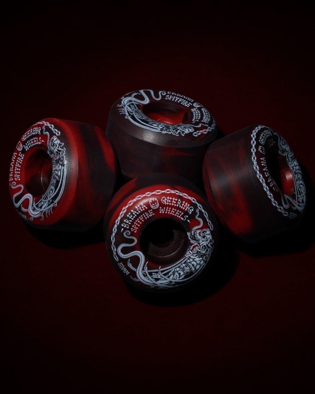 Spitfire Geering Pro Formula Four Conical Full Skateboard Wheels ...