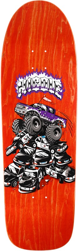 Real Hause Pig Romp 9.75 Romper Shape Skateboard Deck - orange | Tactics