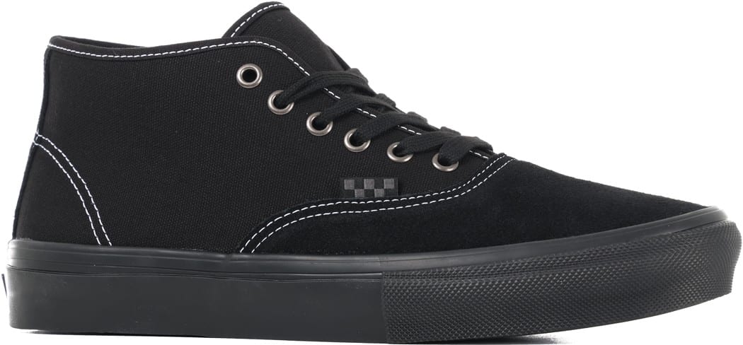 Vans Skate Authentic Mid Shoes - blackout | Tactics