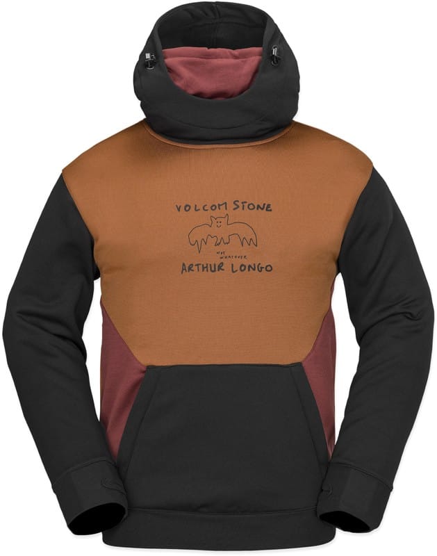 Volcom Hydro Riding Hoodie - (arthur longo) caramel | Tactics