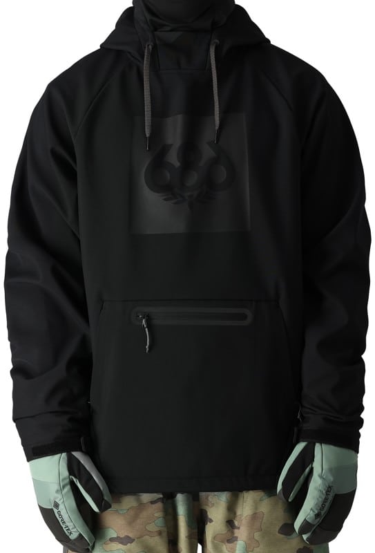 686 Waterproof Hoodie - black | Tactics