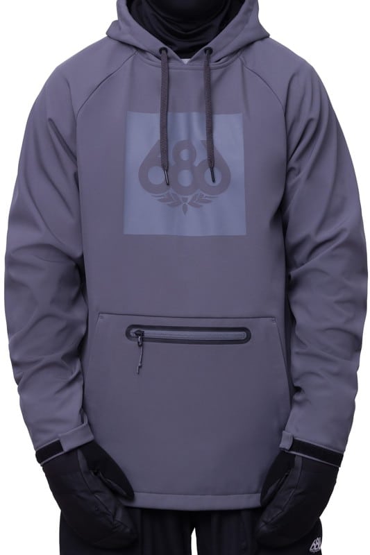 686 Waterproof Hoodie - rhino grey | Tactics