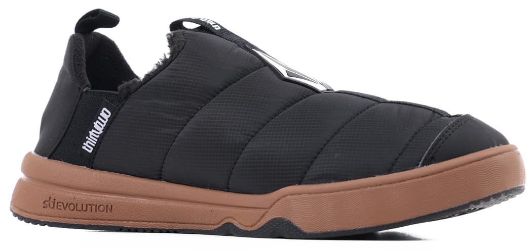 Thirtytwo The Lounger Slippers - (volcom) black/gum | Tactics