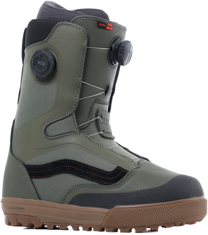Vans Aura Pro Snowboard Boots 2025 - green/gum | Tactics