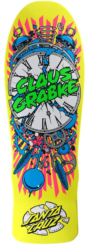 Santa Cruz Grabke Exploding Clock 10.04 LTD Reissue Skateboard Deck ...