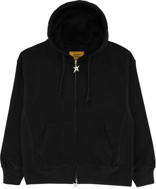 Carpet Big C-Star Double Zip Hoodie - black | Tactics