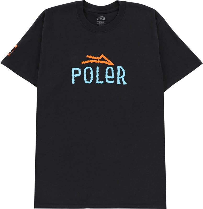 Lakai Lakai x Poler Furry Logo T-Shirt - black | Tactics