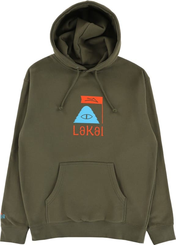 Lakai Lakai x Poler Summit Hoodie - olive | Tactics