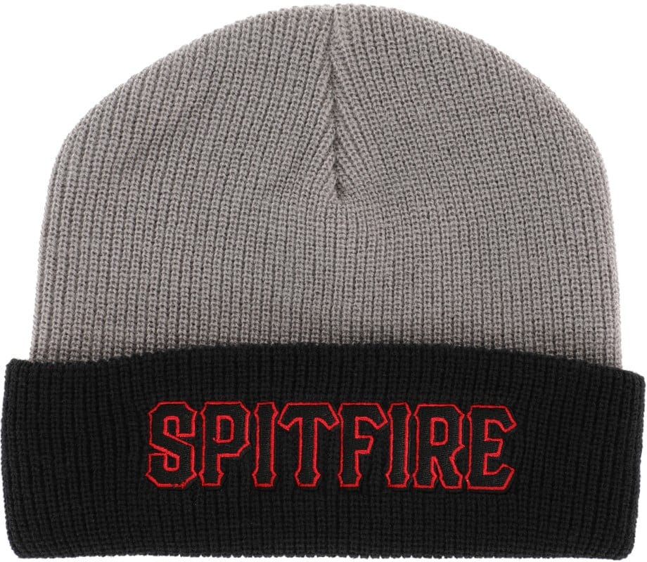 Spitfire Spitball Cuff Beanie - charcoal/black | Tactics