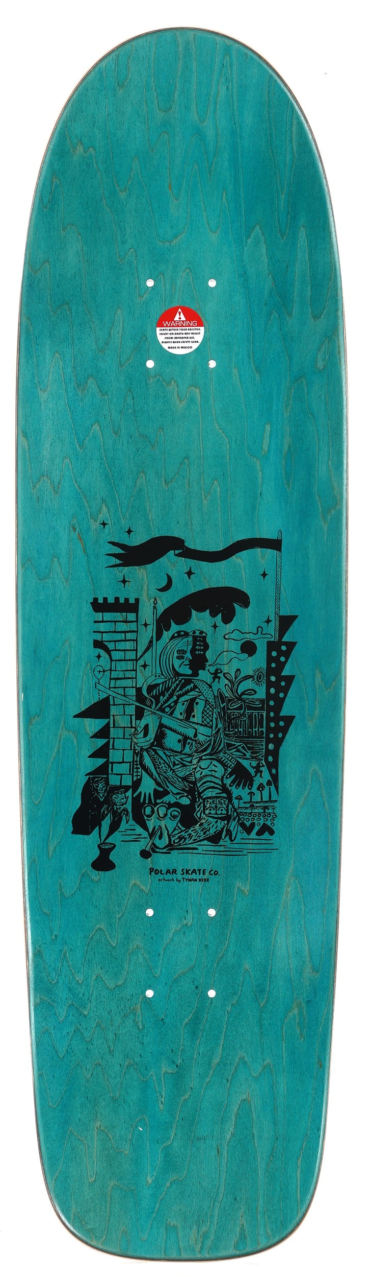 Polar Skate Co. Herrington Pot Demons 8.75 Surf Jr. Skateboard Deck | Tactics