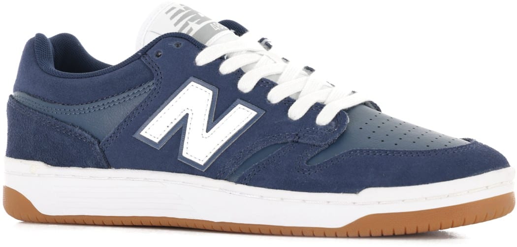 New Balance Numeric 480 Skate Shoes - navy/white/gum | Tactics