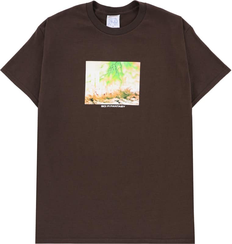 Sci-Fi Fantasy Apocalypse T-Shirt - dark chocolate | Tactics