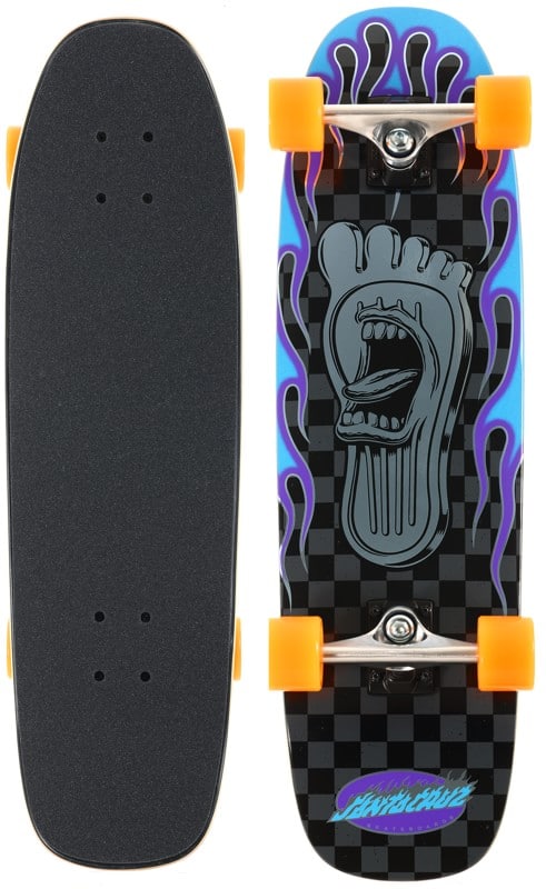 Santa Cruz Screaming Lead Foot 8.4 Complete Cruiser Skateboard | Tactics